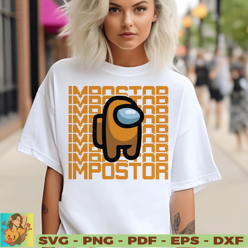 Among Us Impostor Svg, Among Us Cricut, Among Us Impostor Gifts, Among ...