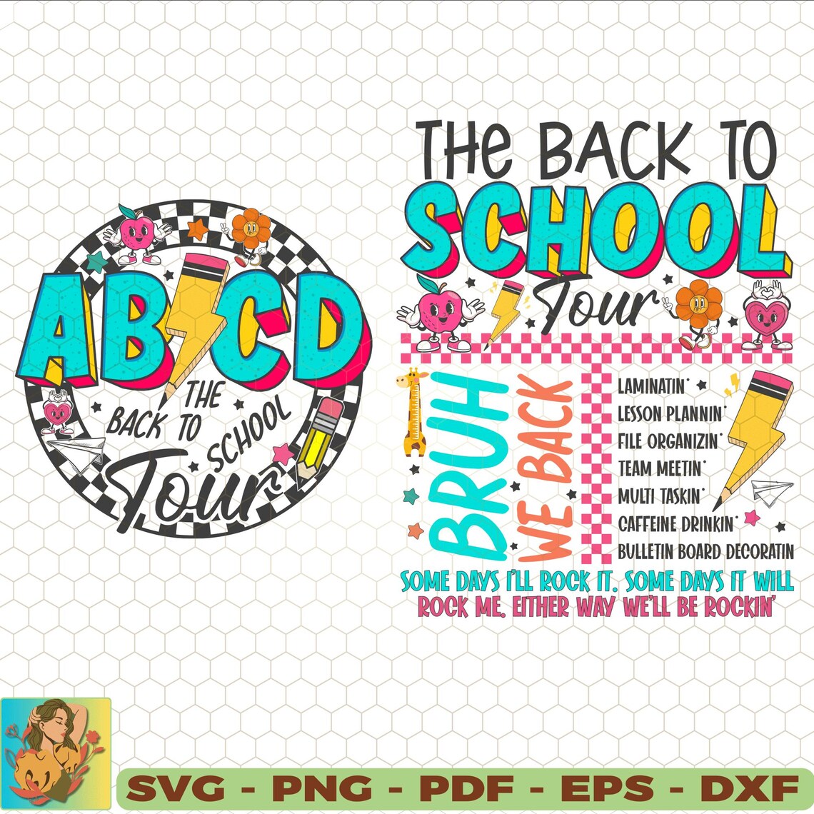 The Back to School Tour Png, Bruh We Back Png, Back to School Png ...