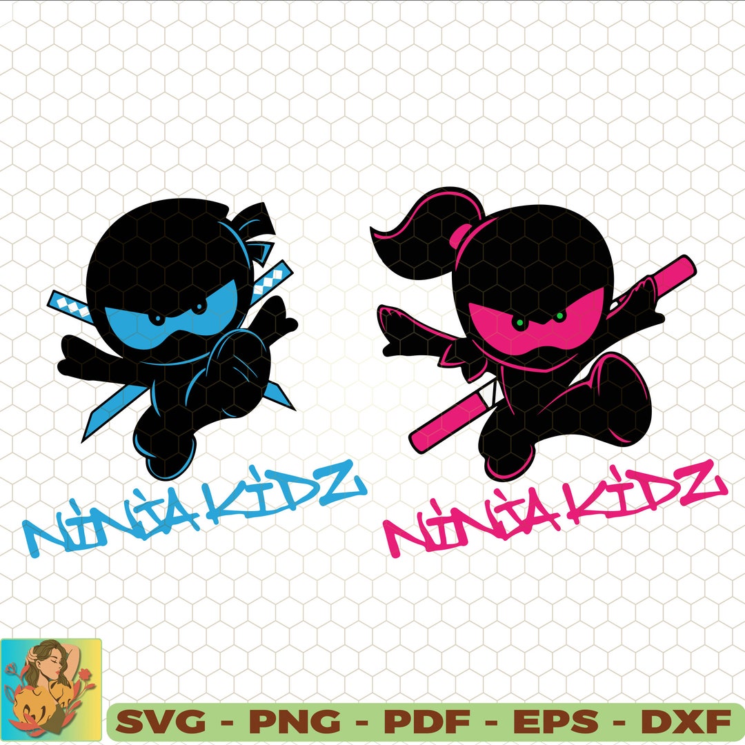 Ninja Kidz Gifts Svg, Ninja T-shirt Kids, Gifts for Kids, Kids Boy ...