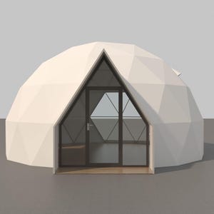 A-frame Geodesic Cabin Geo Dome Glamping Vacation Yurt - Etsy