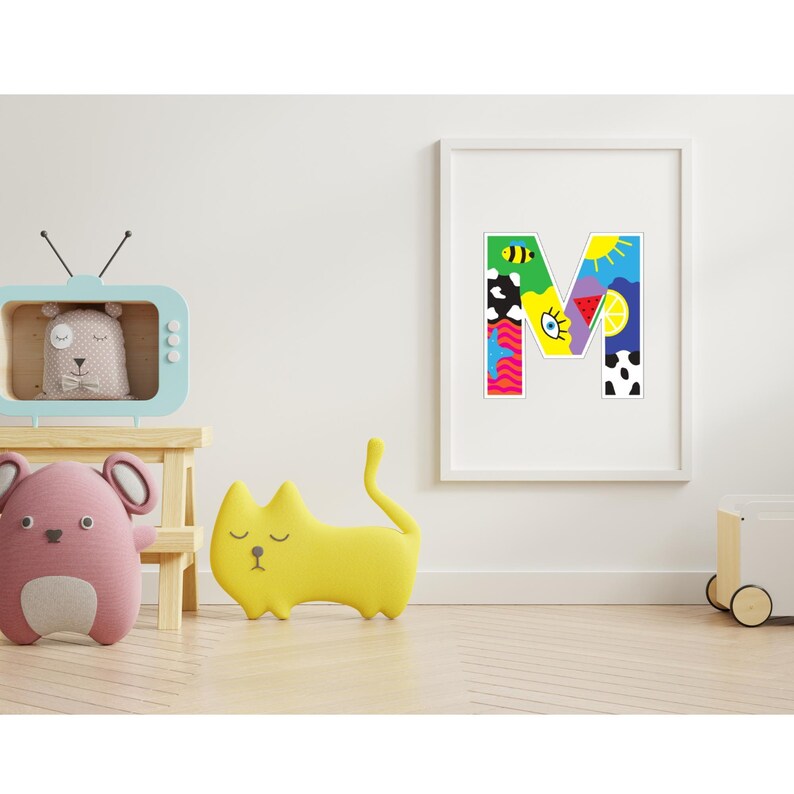 Needle Punch Pattern Letter M. Embroidery Patterns PDF Digital Download ...