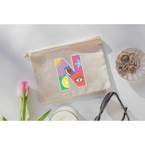 Needle Punch Pattern Letter N. Embroidery Template PDF Digital Download ...