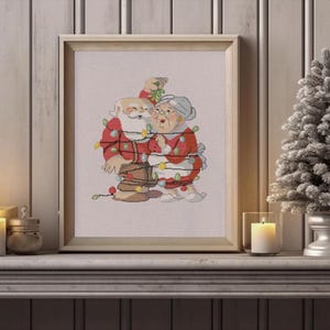 Christmas Cross Stitch Pattern Grandma. Digital Cross Stitch Chart PDF ...