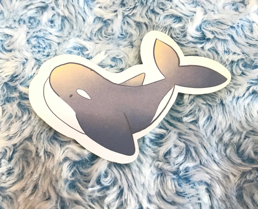 Orca, Killer Whale, Paper Sticker, Journaling, Scrapbooking, Die Cut ...