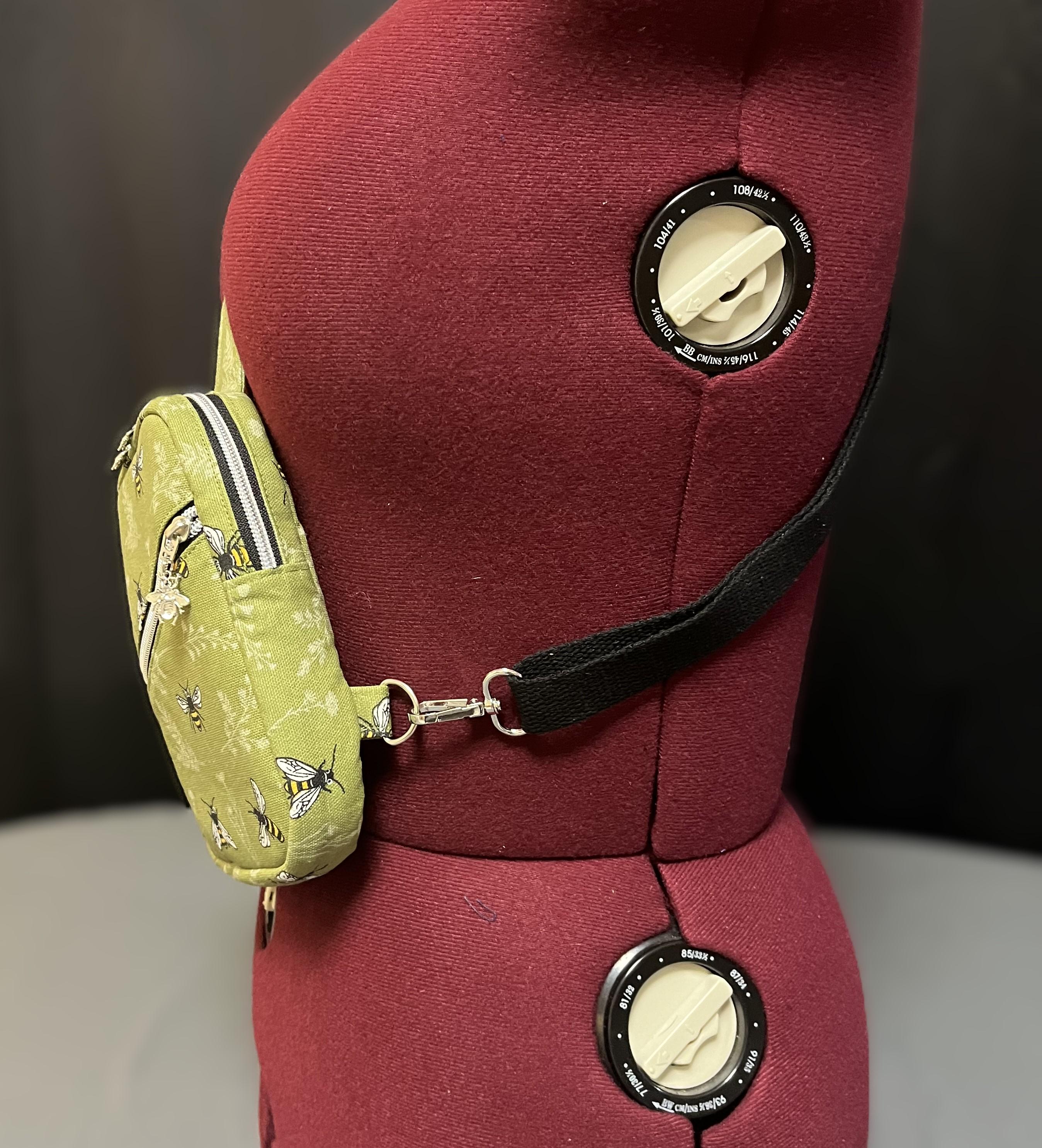 Handmade Canvas Bumble Bee Mini Crossbody/sling Bag - Etsy
