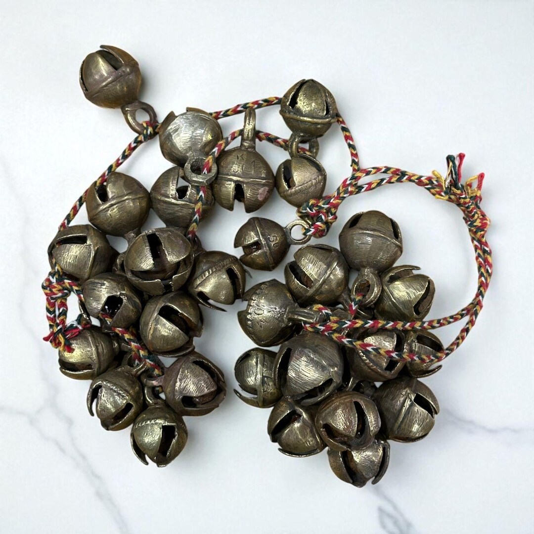 Vintage Brass Cow Bells, Vintage Brass Bells, Indian Cow Bells, Indian ...