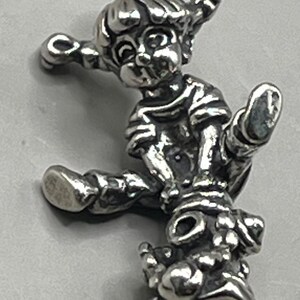 Girl Jumping Over Fire Hydrant Sterling Silver Charm - Etsy