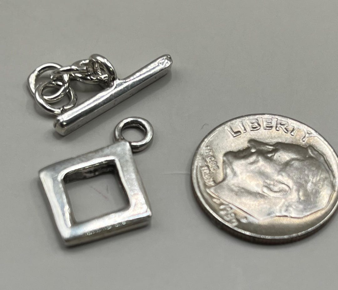 Sterling Silver Toggle Set - Etsy