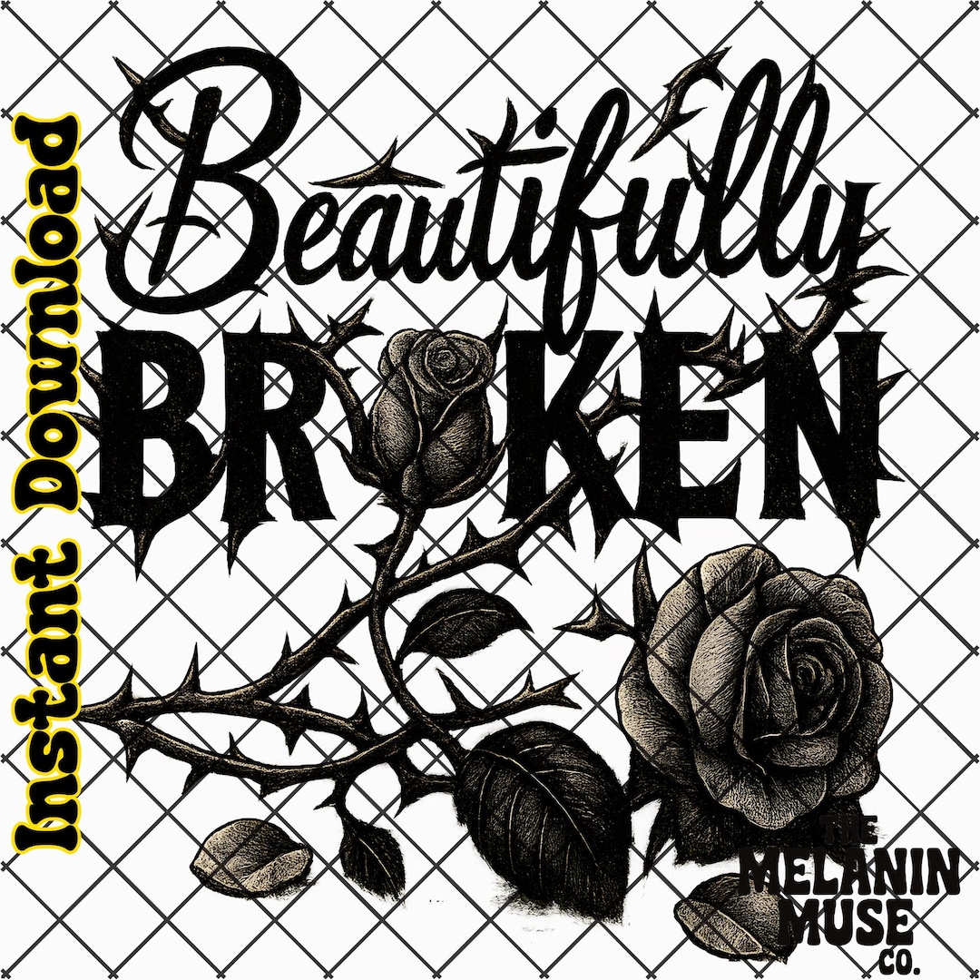 Heartbreak Rose PNG: Floral Sublimation Design (digital Download) - Etsy