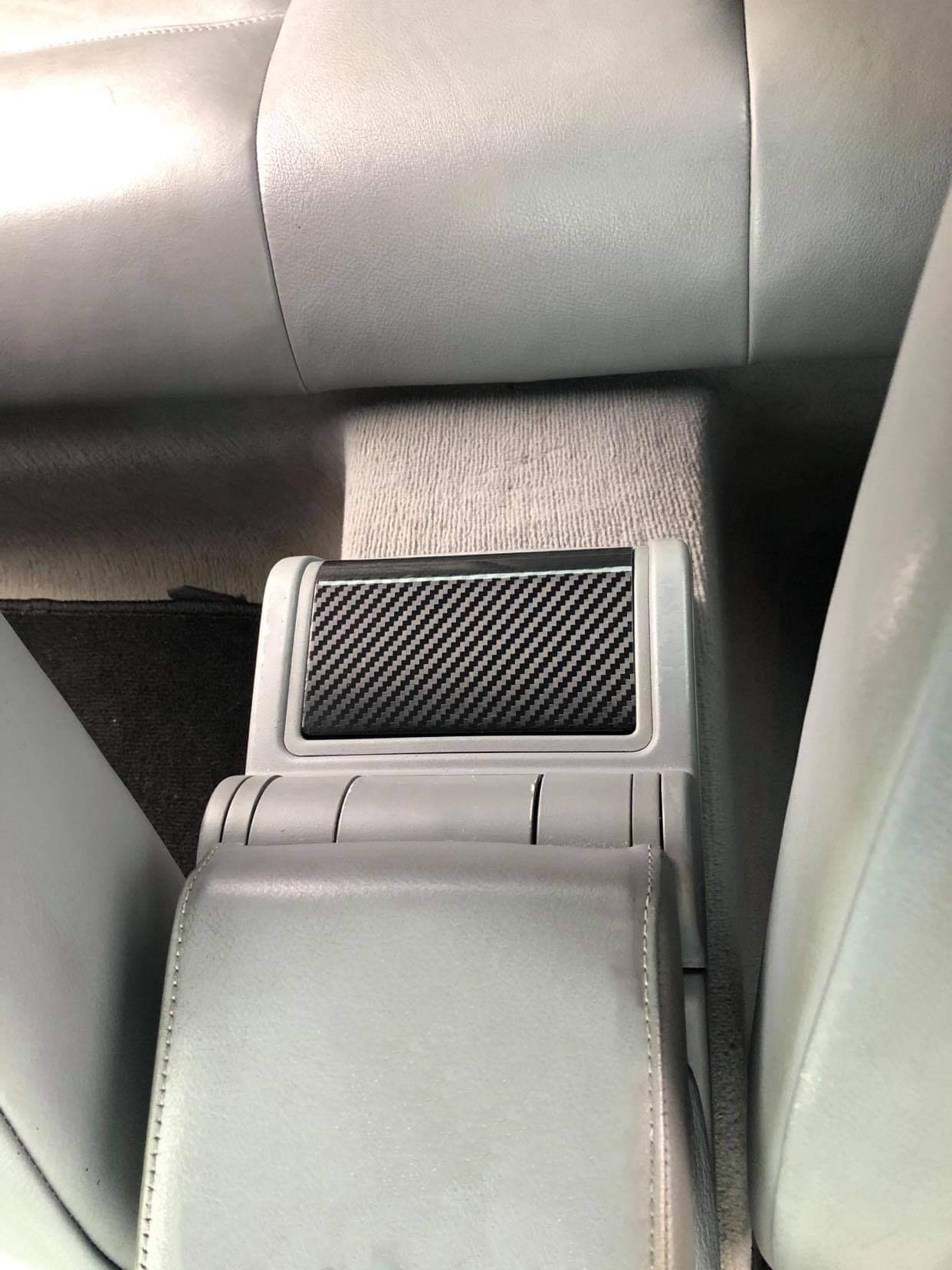 BMW E46 - Rear Ash Tray Roller Cover Replacement - Gloss Carbon Edition ...