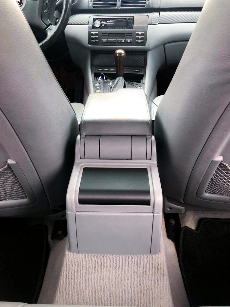 BMW E46 Rear Ash Tray Roller Cover Replacement Matte Black Edition ...