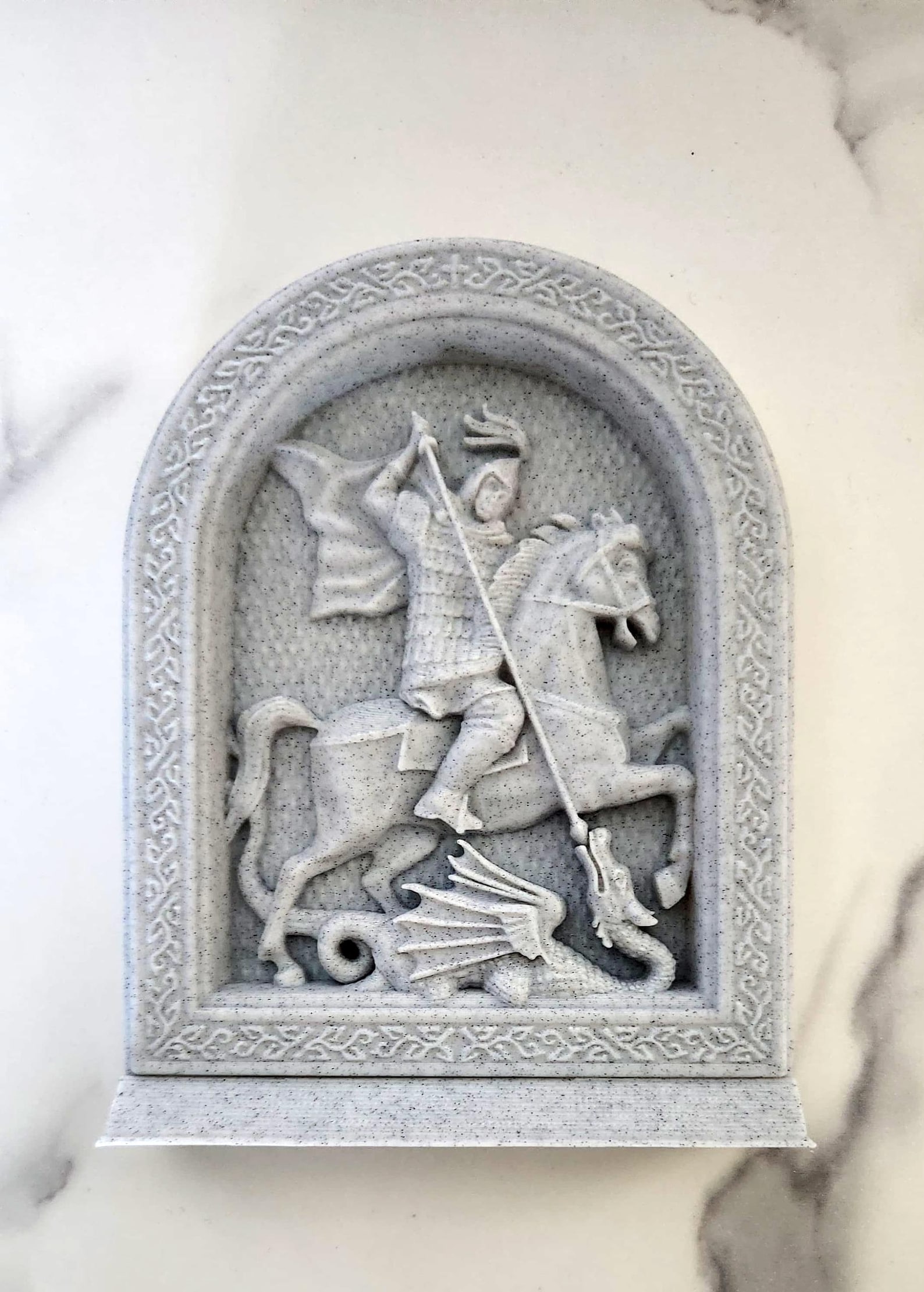 Saint George the Victorious Icon - Etsy