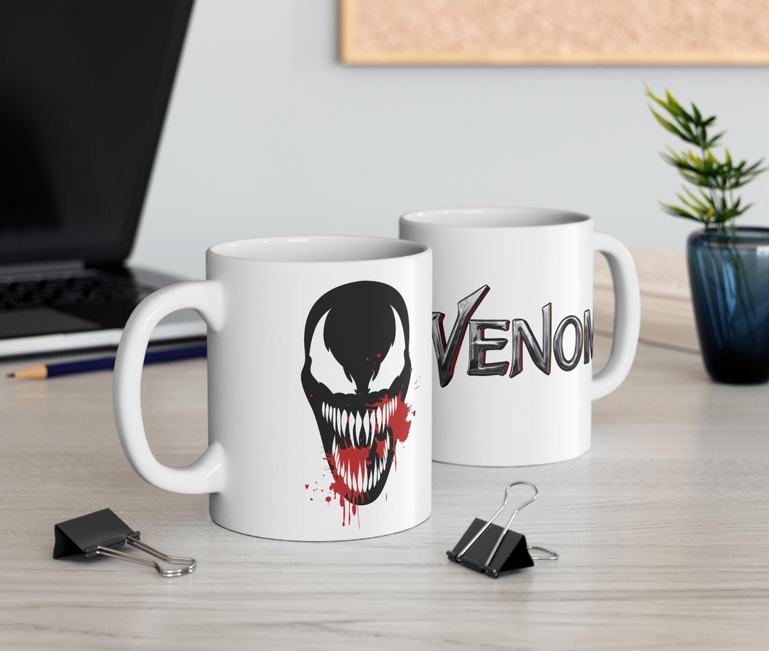 Venom Movie Mug, Tom Hardy Sci-fi Superhero Coffee Cup, Marvel Villain ...