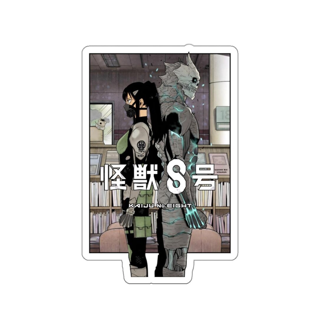 Kaiju No 8 Sticker, Anime Stickers, Kiss-cut Stickers, Monster Decals ...