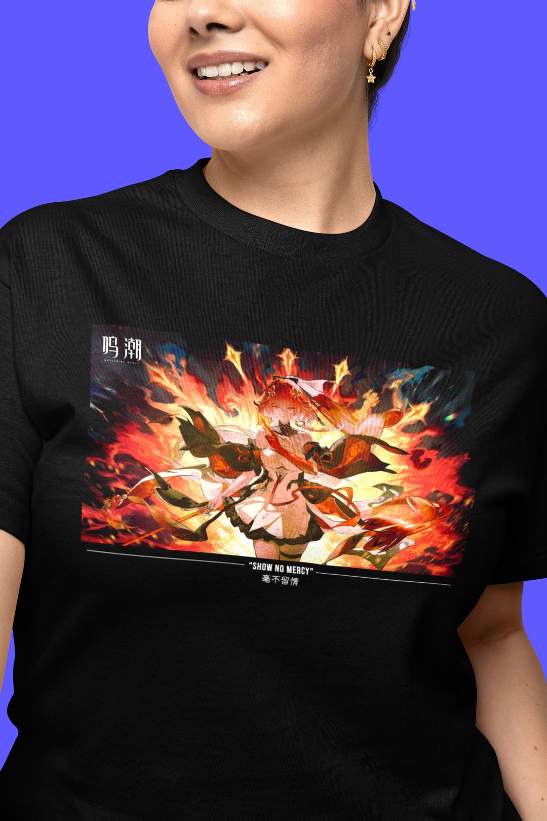 Changli Wuthering Waves Shirt, Resonator Shirt, Gacha Game T-shirt ...