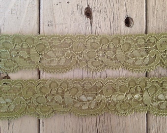 Sage green lace | Etsy