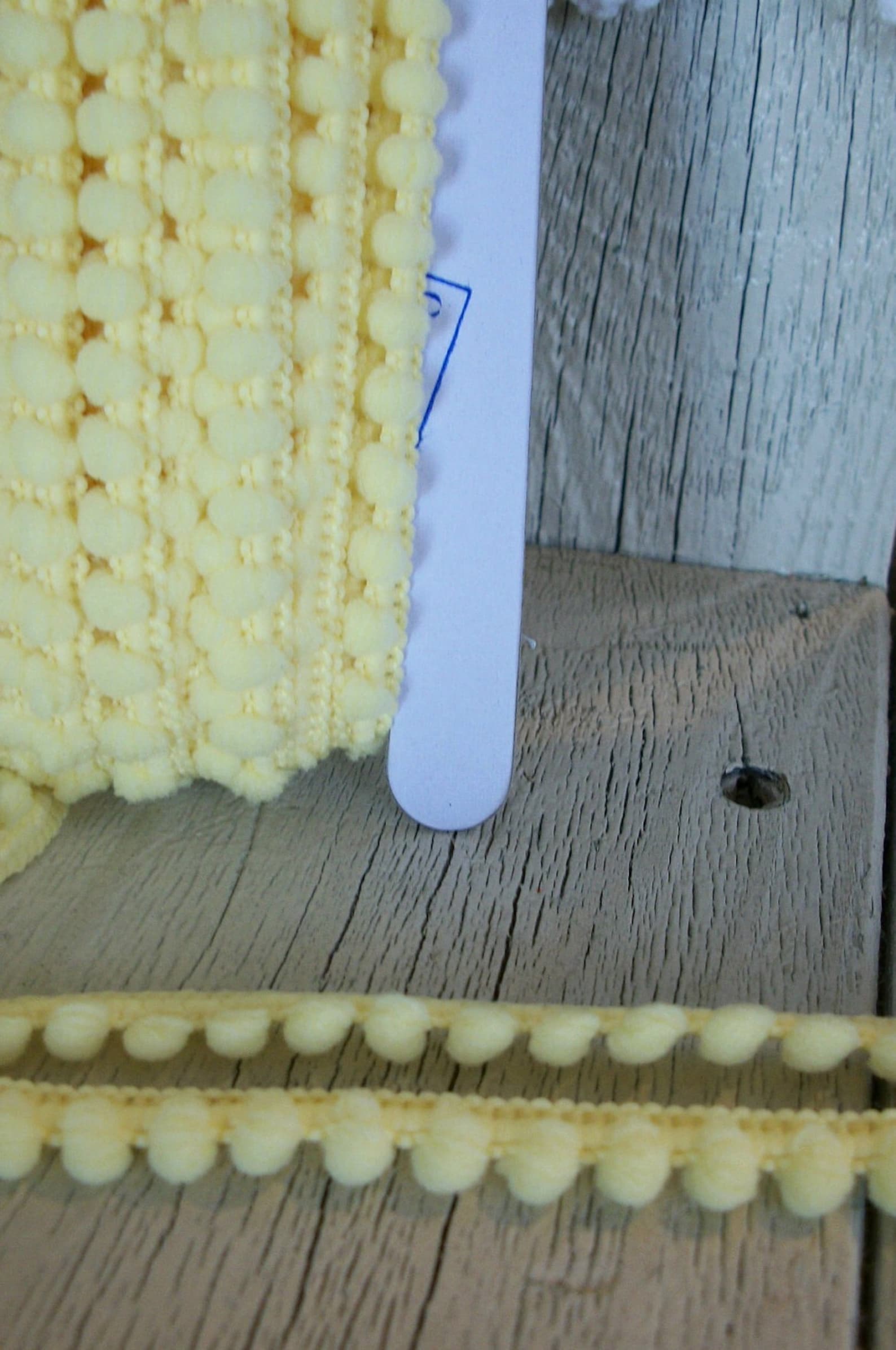 BABY BALL Fringe-ivory 10mm 1/4 Inch 3 Yards - Etsy