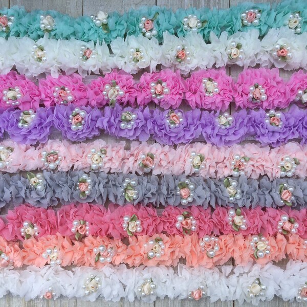 Pearl Paper Flowers - Etsy
