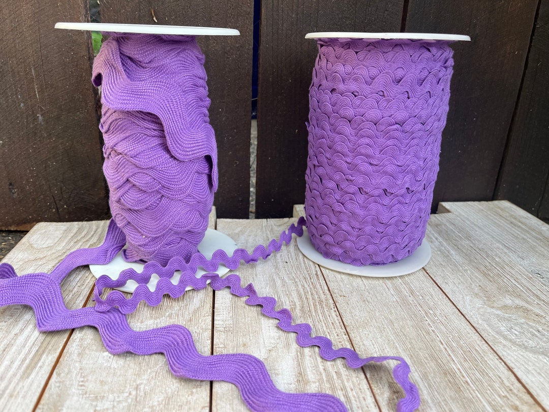 LAVENDER RIC RAC--2 Different Sizes--2 Yards - Etsy