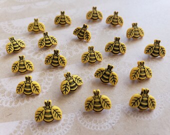 Bee buttons | Etsy