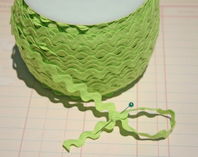 Lime Green Rick Rack - Sewing Ric Rac Trim - 1/2" Wide - Etsy