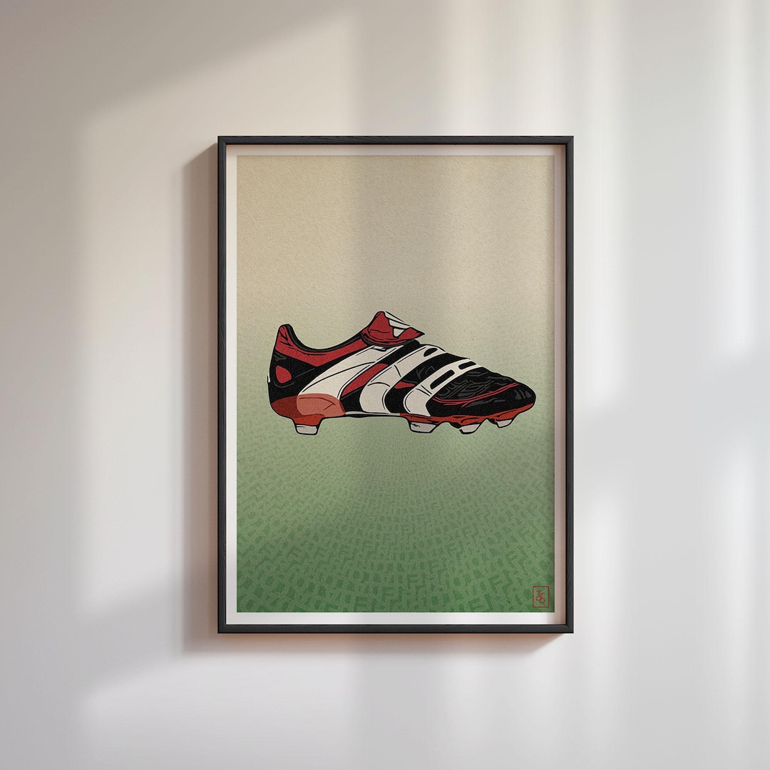 Adidas Predator 1998 Football Boot Print: Iconic Wall Art - Etsy