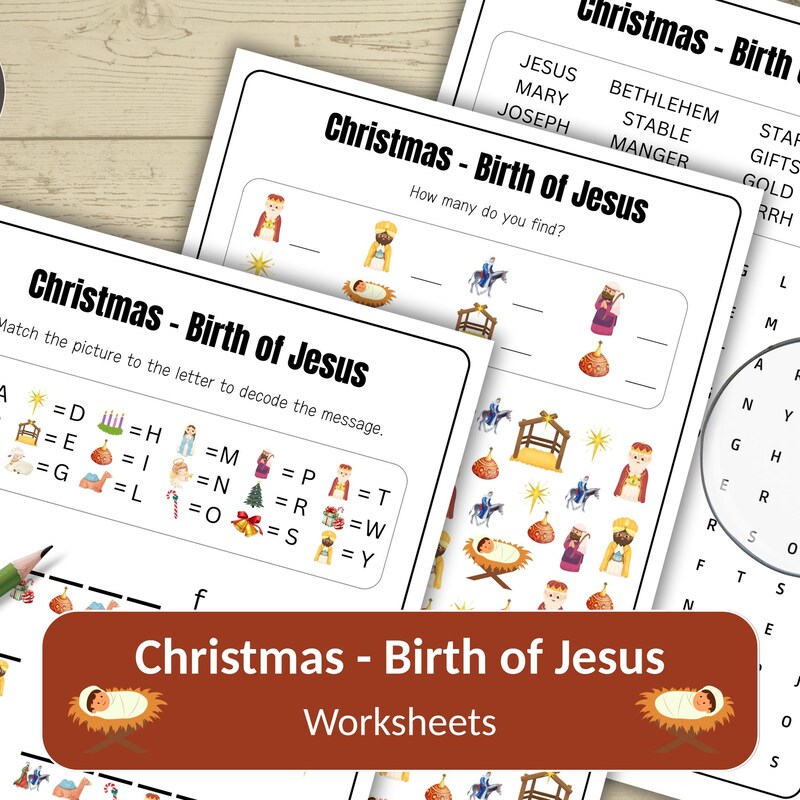 Nativity Puzzle - Etsy