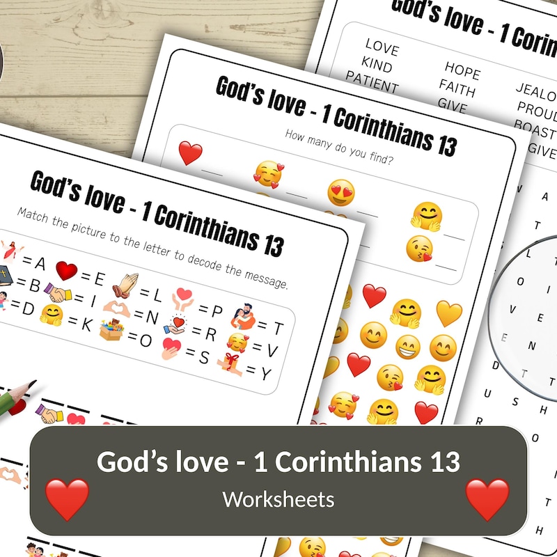 God Love Preschool Craft - Etsy