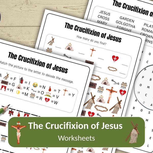 Crucifixion Craft - Etsy
