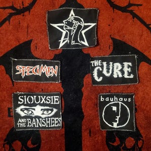 Custom Goth Band Patches - Etsy
