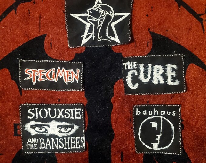 Custom Goth Band Patches! - Etsy
