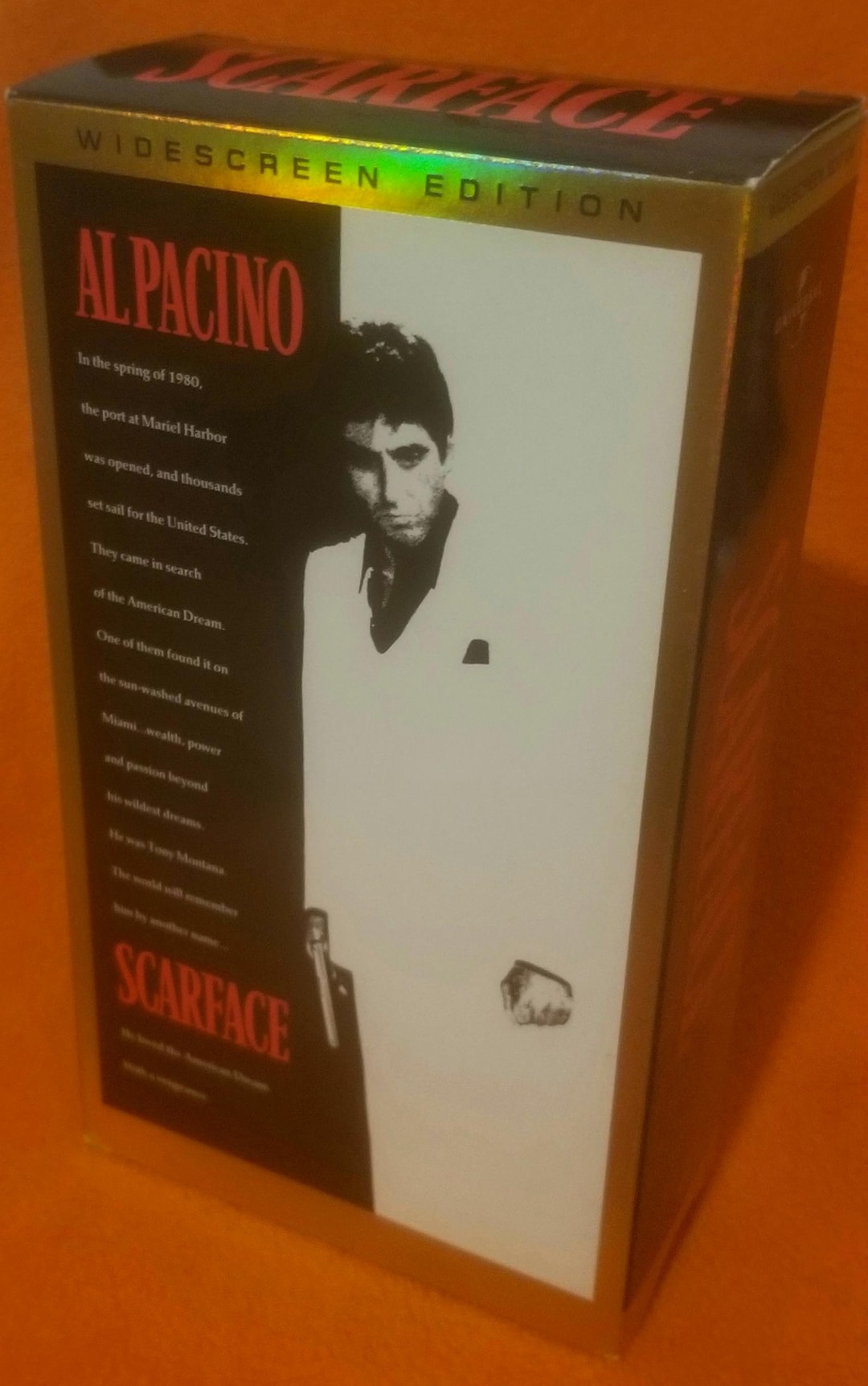 Scarface VHS RARE 1998 Widescreen Special Edition Two Cassette Tapes ...
