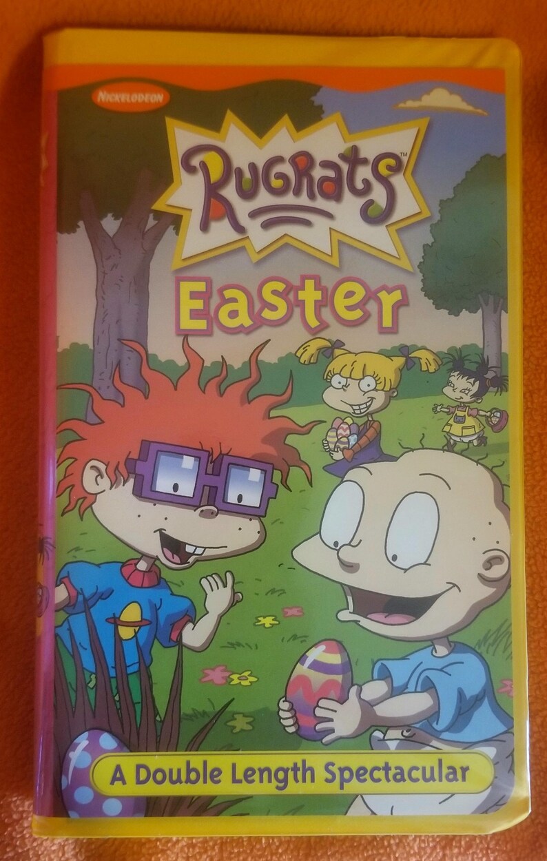 Rugrats Easter VHS Nickelodeon 48 Minute Special Animation With Bonus Two Episodes Family ...
