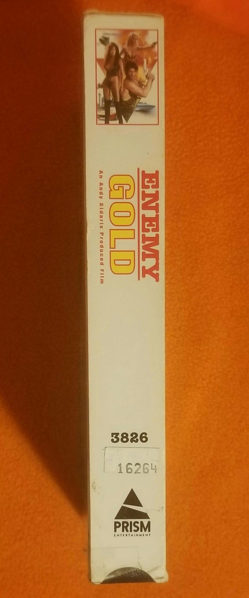 Enemy Gold VHS Prism Entertainment 1993 Rated R Produced by Andy Sidaris and Directed by Drew ...