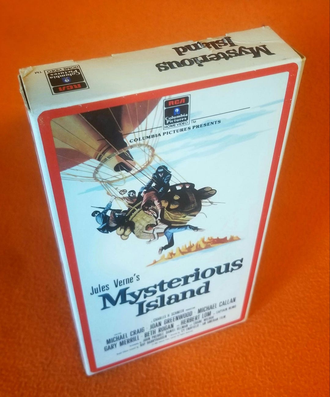 Mysterious Island VHS Jules Verne Ray Harryhausen 1961 Color RCA ...