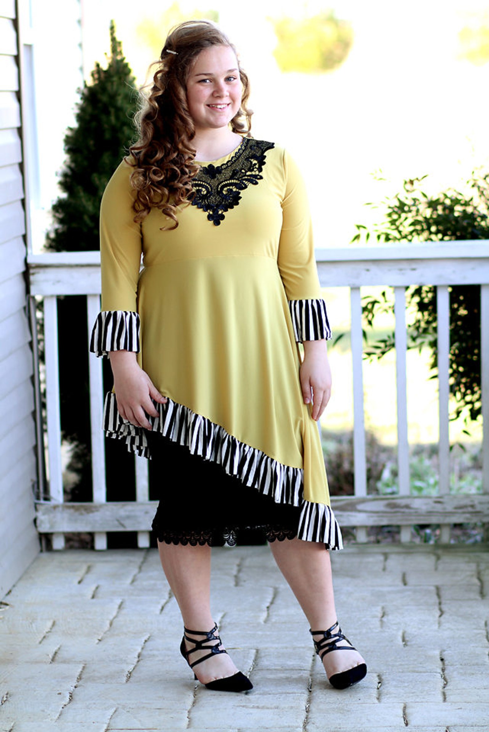 Lillyannaladies Mandy Shirt Peplum PDF Pattern Digital Modest - Etsy