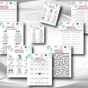 20 Medical Game, Nursing Games, Doctor Games, Medical Trivia, Hospital ...