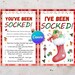 We've Been Socked Christmas Office Party Game, I've Been Socked ...