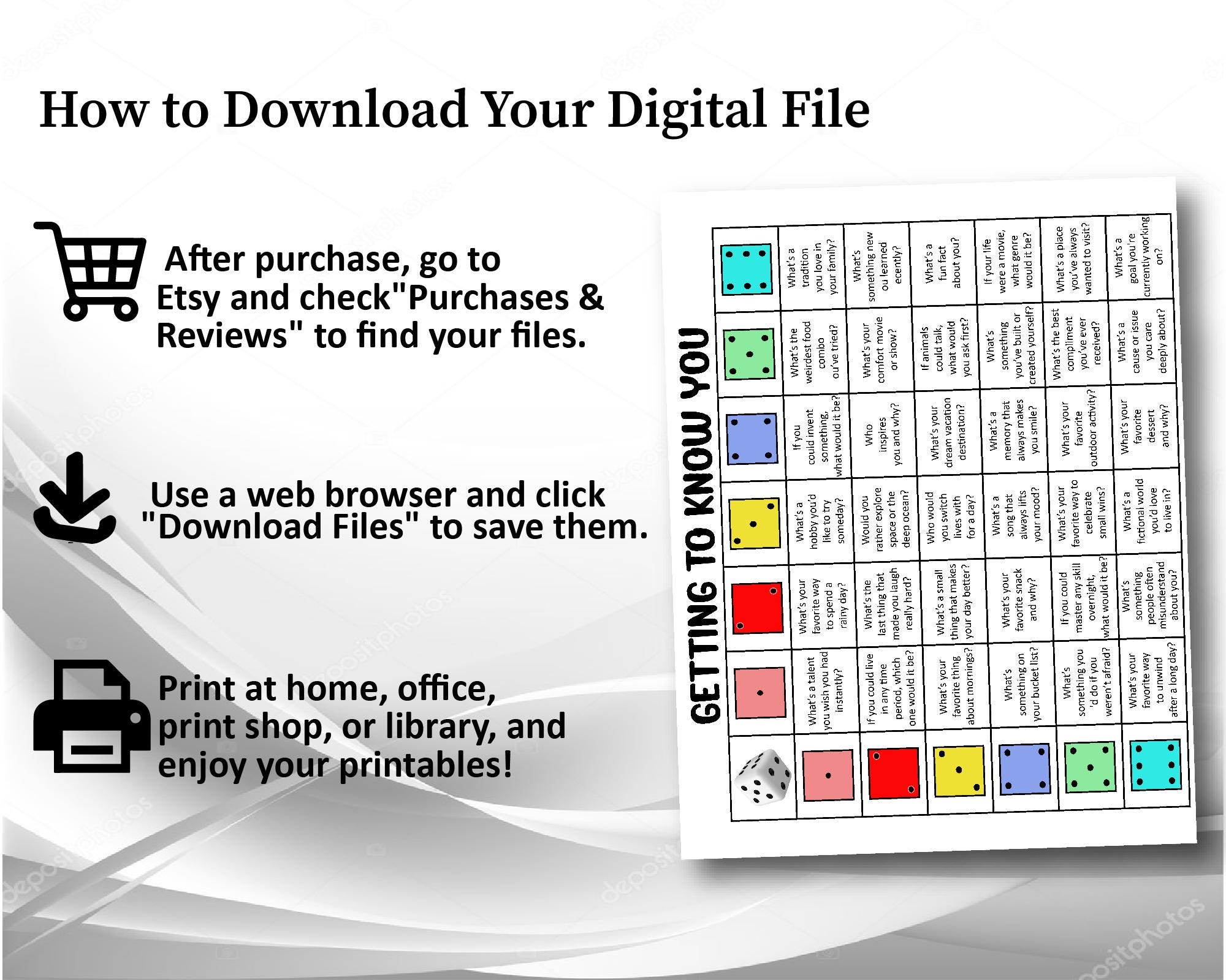 Dicebreaker Game, Icebreaker Table Talk Dice, Roll and Tell Game, Team ...