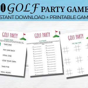 20 Golf Party Games, Golf Watch Party Games, Golf Theme Party Games ...
