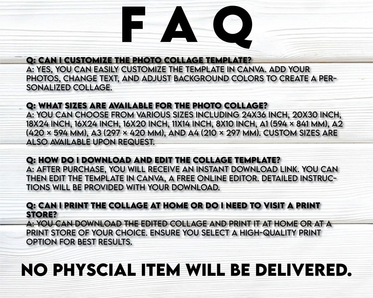 School Class Composite Template for CANVA, Kindergarten School Photo ...