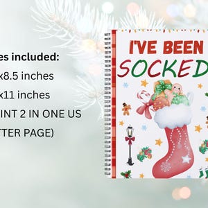 We've Been Socked Christmas Office Party Game, I've Been Socked ...