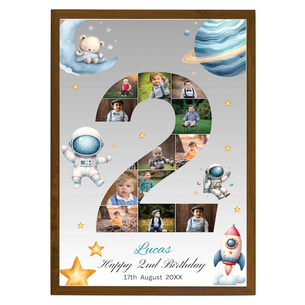 2nd Birthday Poster - Etsy