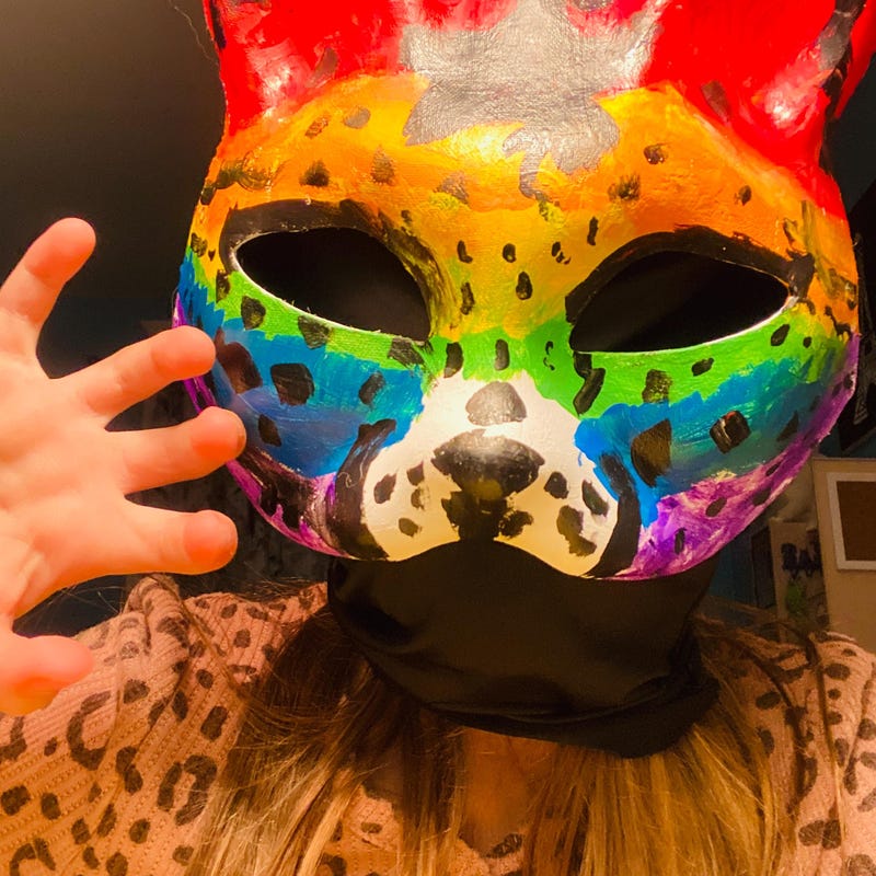 Tiger Therian Mask - Etsy