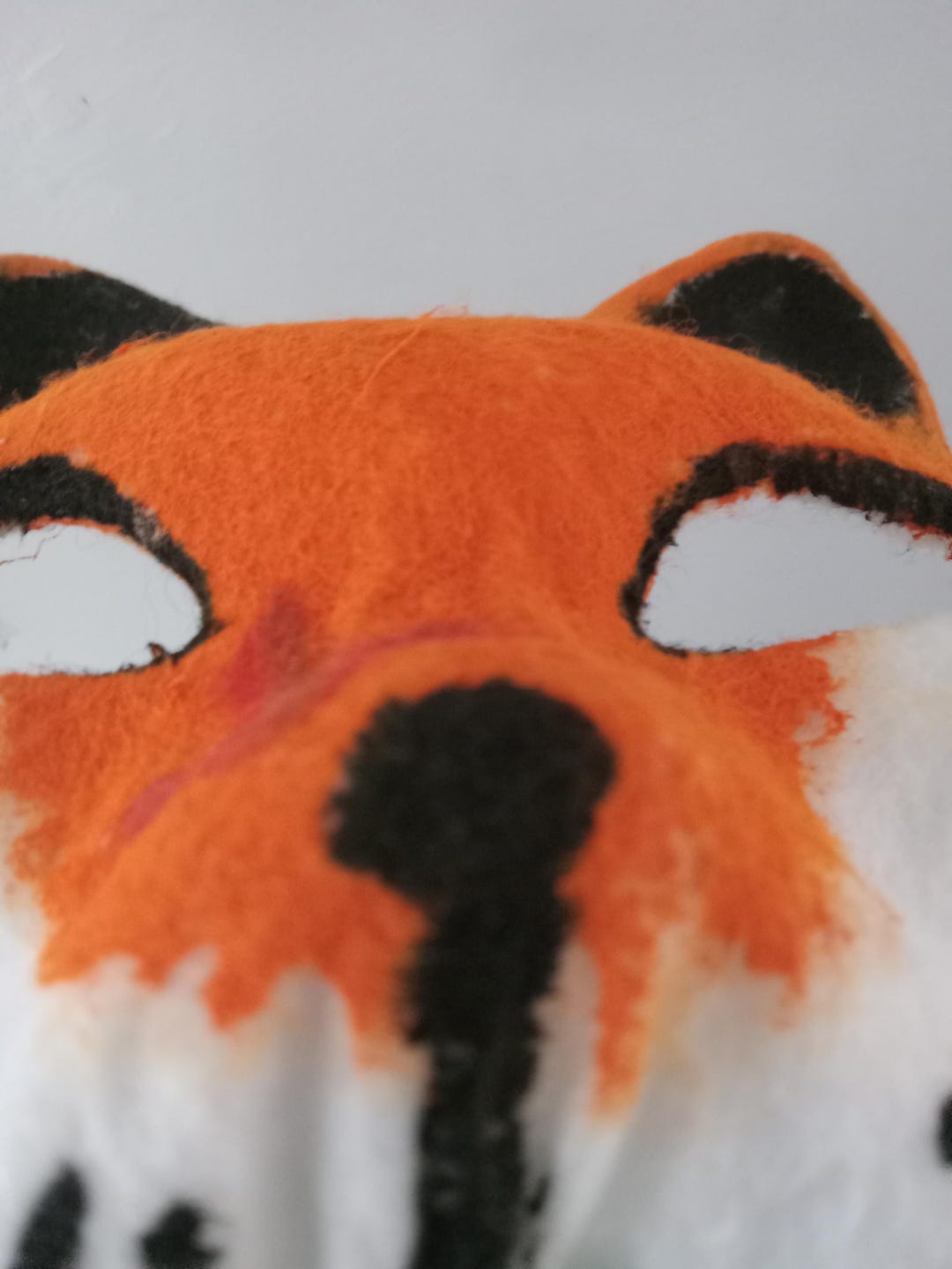 Therian Fox Mask With Two Scars - Etsy