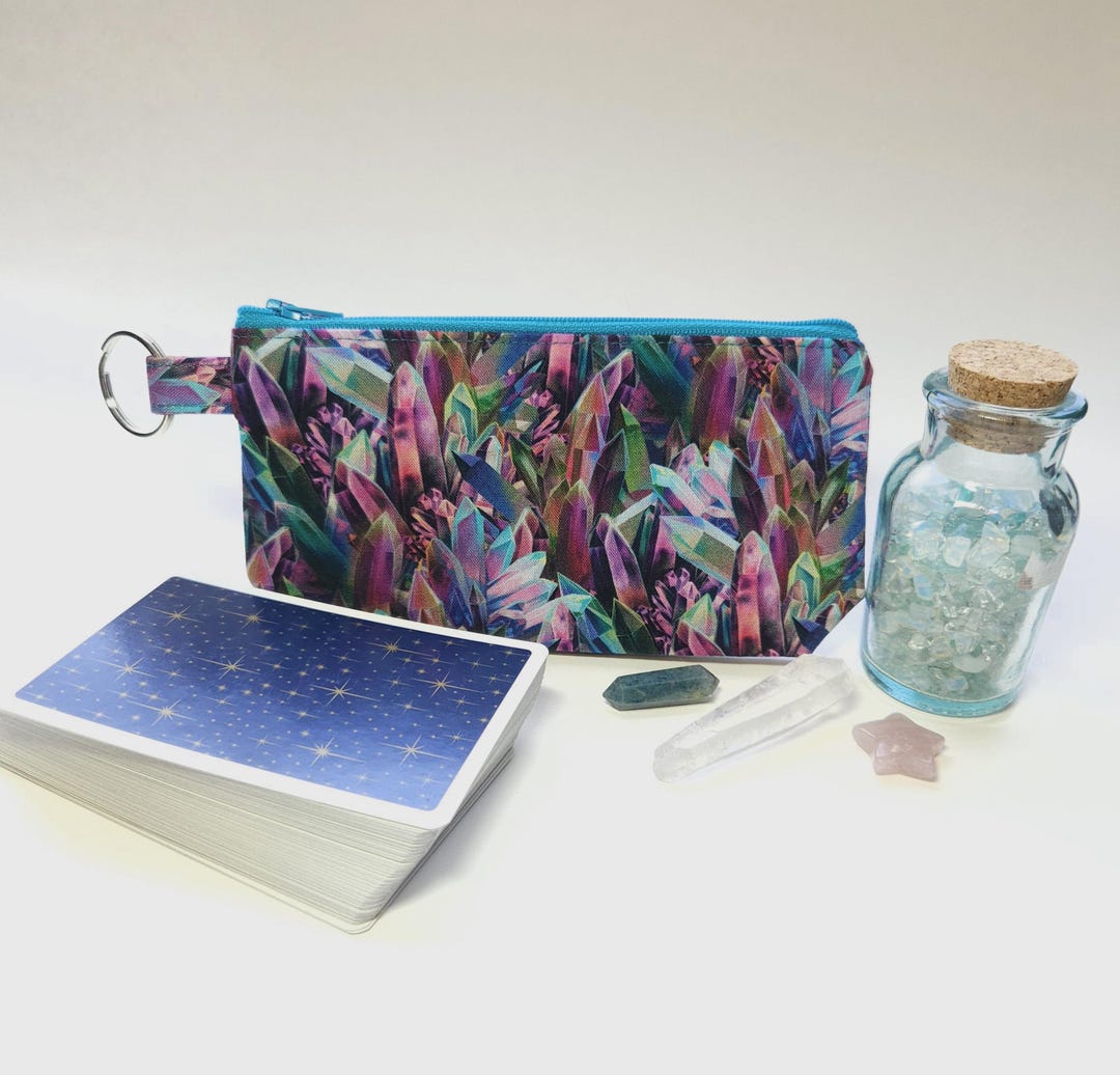 Aura Crystals Small Zipper Pouch - Etsy