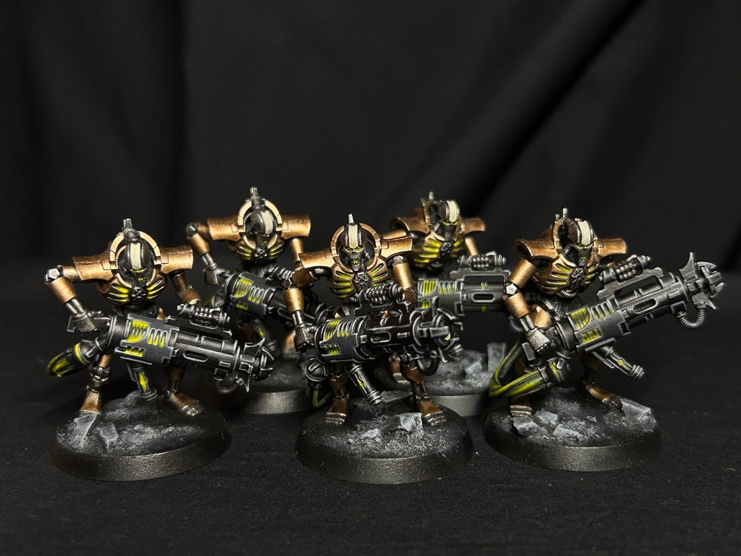 Necron Immortals With Tesla Carbine - Etsy