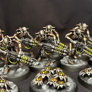 Necron Warriors With Gauss Reaper - Etsy