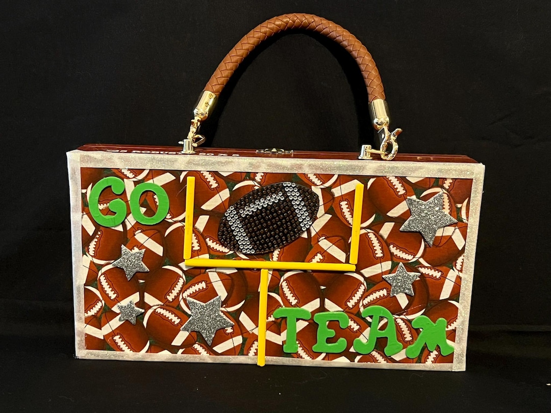 Go Team Cigar Box Purses, Special Occasion Purses, Fun Purses, Gift ...