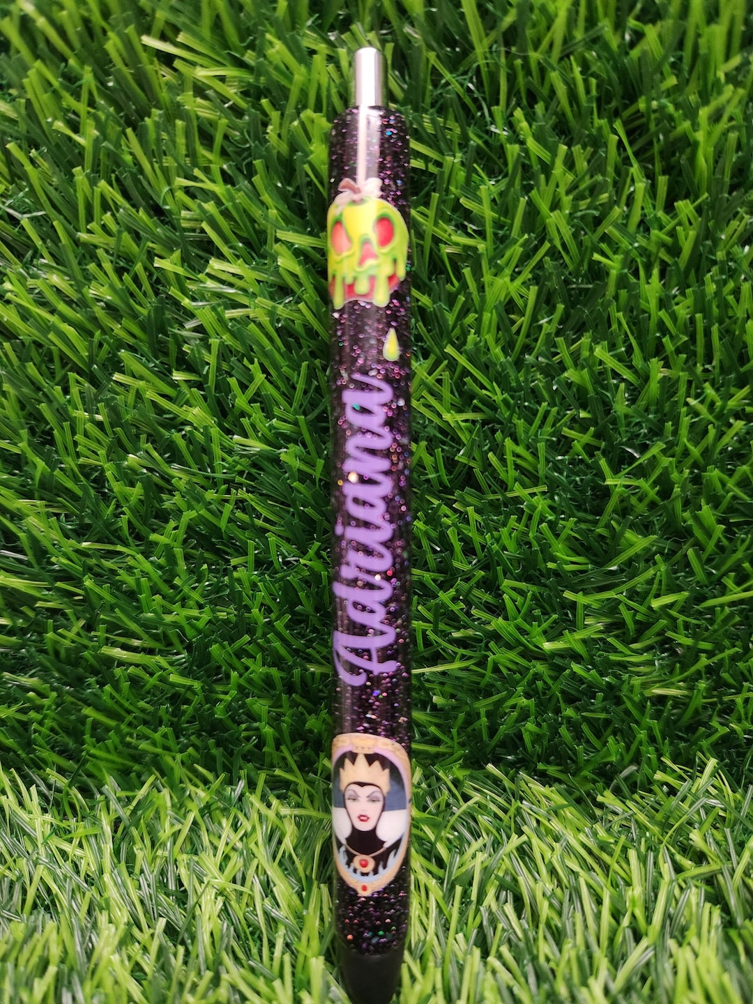Evil Queen Glitter Pen - Etsy